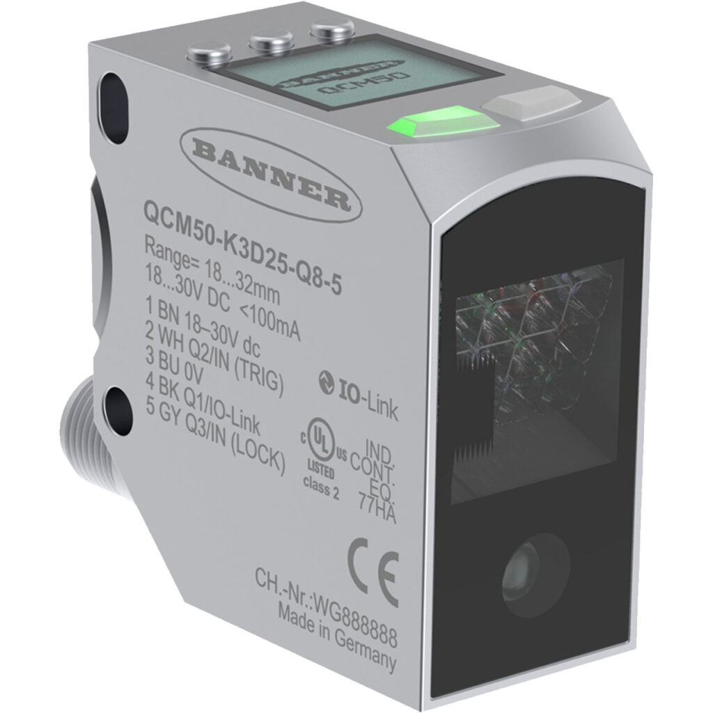 BANNER QCM50 SERIES HIGH PERFORMANCE COLOR SENSOR - Sensors Incorporated