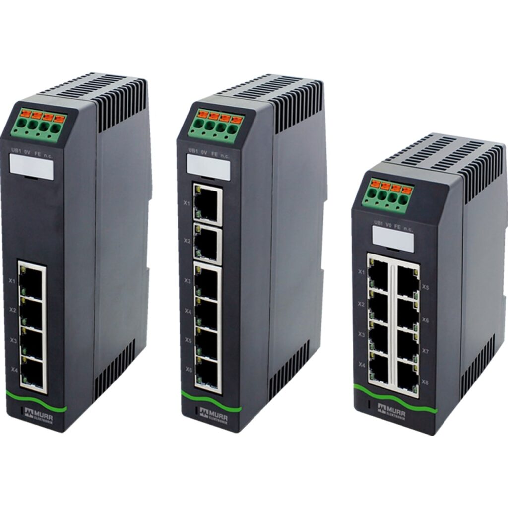 MURRELEKTRONIK UNMANAGED ETHERNET SWITCH - Sensors Incorporated